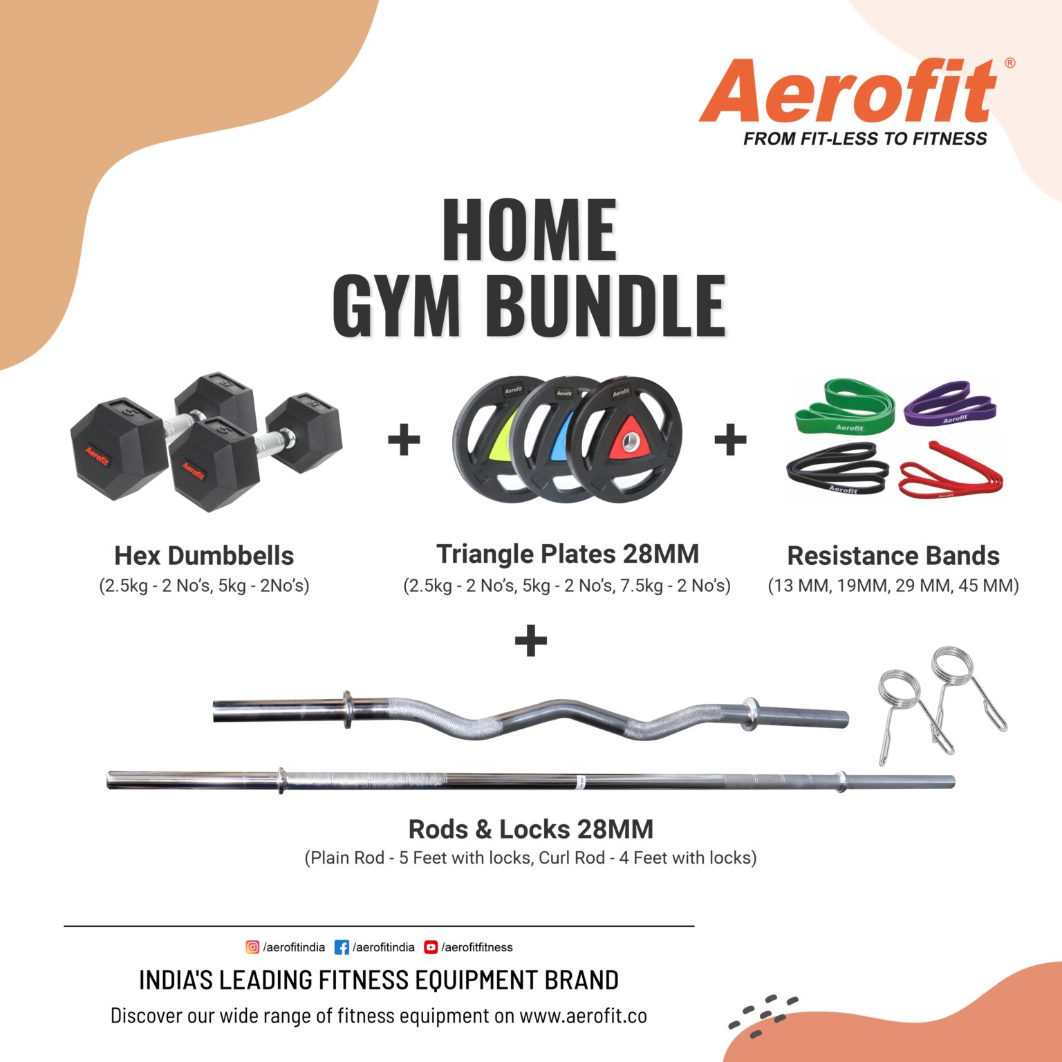 Essential Home Gym Kit - Aerofit