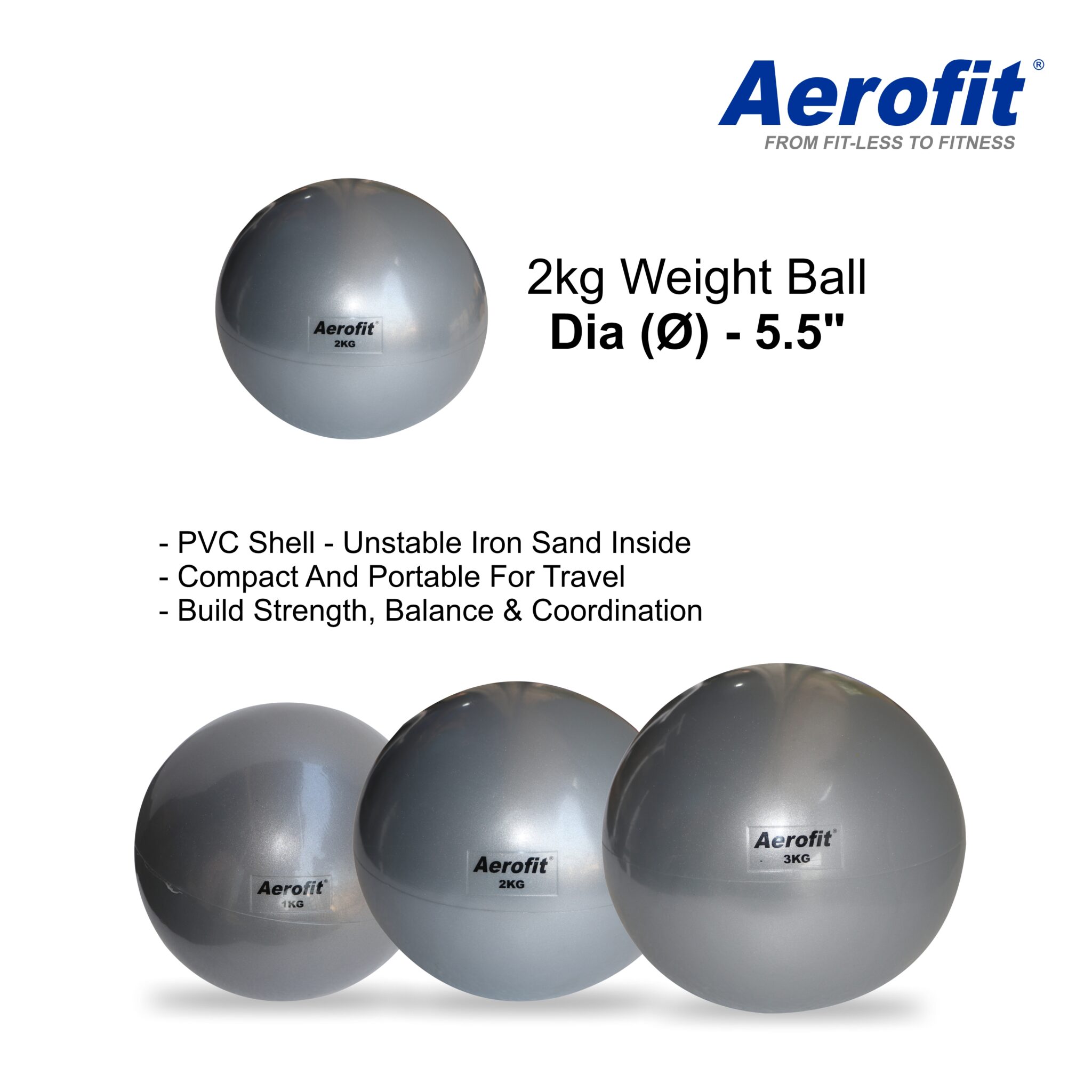 Aerofit Weight Ball - Aerofit