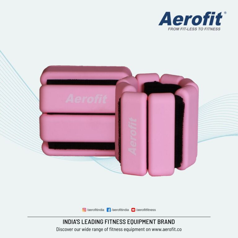 Aerofit Silicon Adjustable Ankle Weights (Pair) - Aerofit